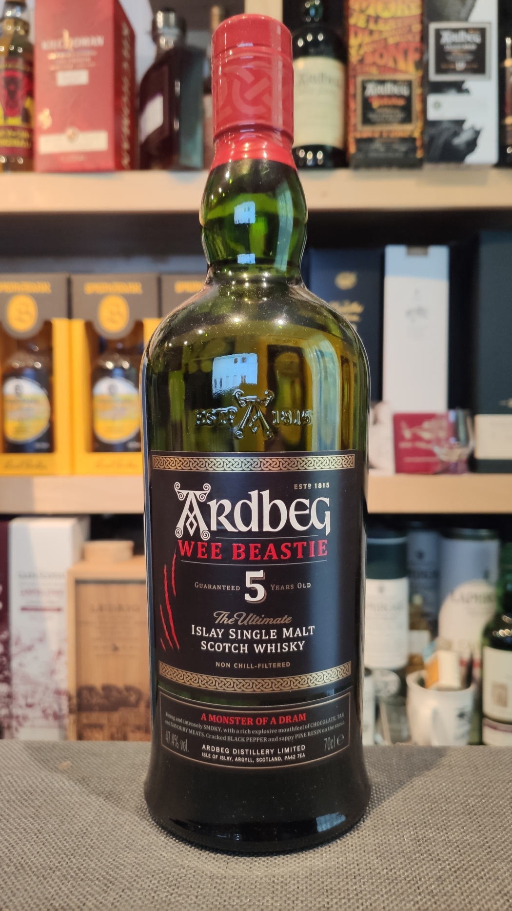 Verkostung: Ardbeg Wee Beastie » Whisky-Circle Pinzgau